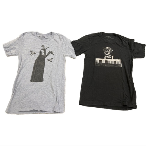 Shirts & Tops | 2 Unisex Paste Tshirts Designed By Jason Laurits | Poshmark